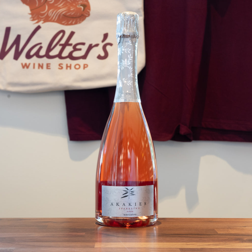 Kir Yianni 'Akakies' Sparkling Rosé – Walter's Wine Shop